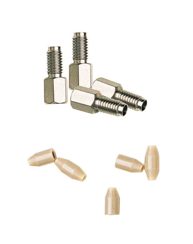 Férrulas PEEK ProteCol, 1/16' a 1/16'. SGE. Conectores HPLC - Scharlab