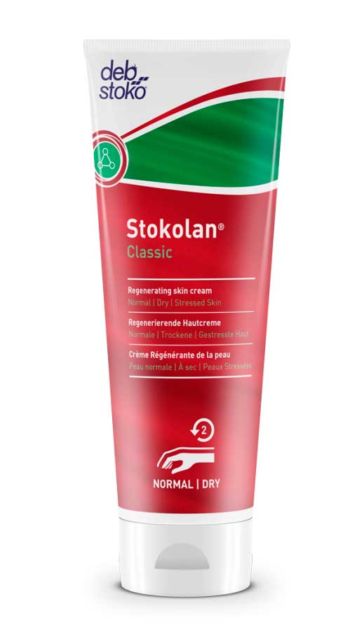 Nutricion de la piel. Marca STOKOLAN®. Crema para el cuidado de manos y ...