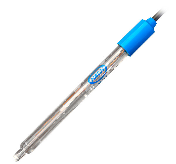 Electrodo de pH, para alimentación, de bajo mantenimiento, cuerpo de vidrio, electrolito ...