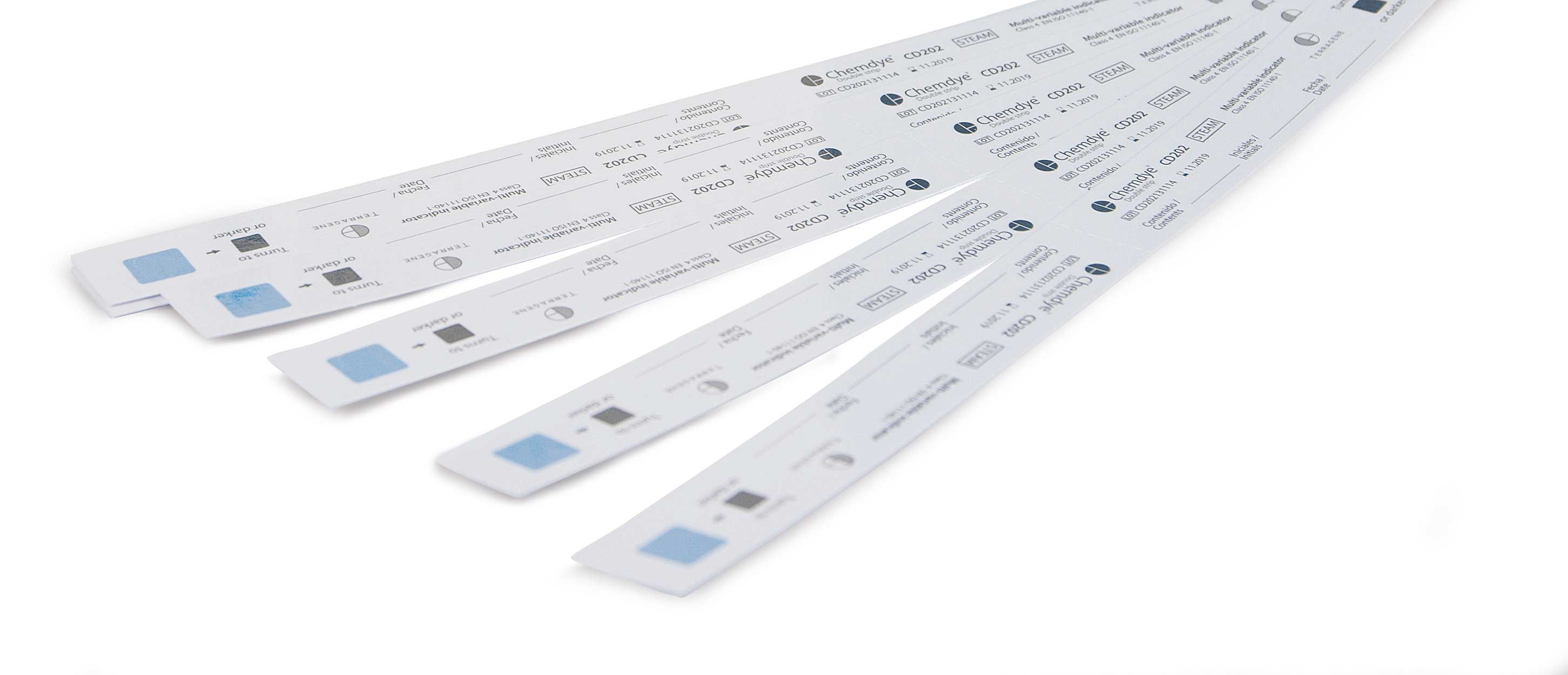 Indicador biológico en tiras (para cargas sólidas) para esterilización ...