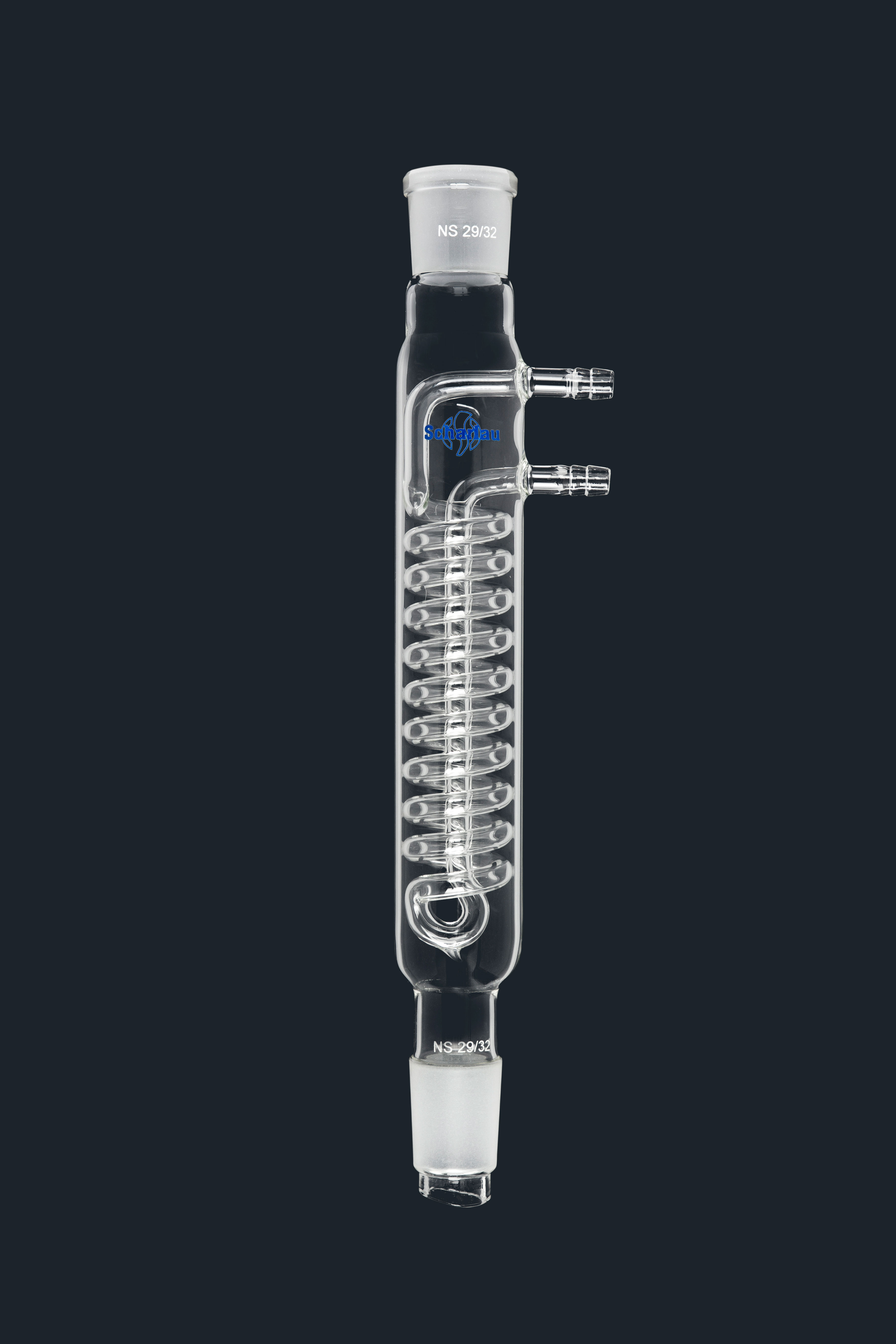 Refrigerante Dimroth con esmerilados macho hembra. SCHARLAU ...