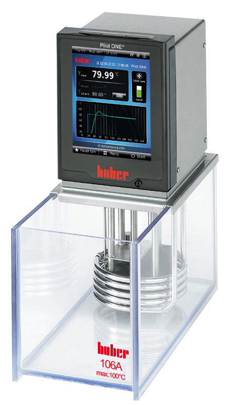 Bath thermostat CC. HUBER. Type: CC-106A, polycarbonate. T Range (¼C ...