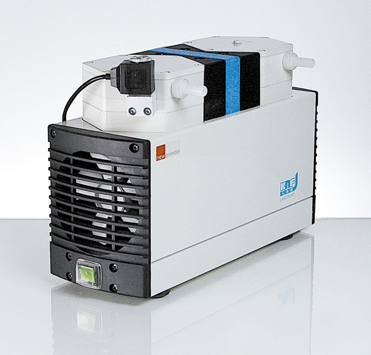 Bomba de membrana y compresor químicamente resistentes LABOPORT®. KNF ...