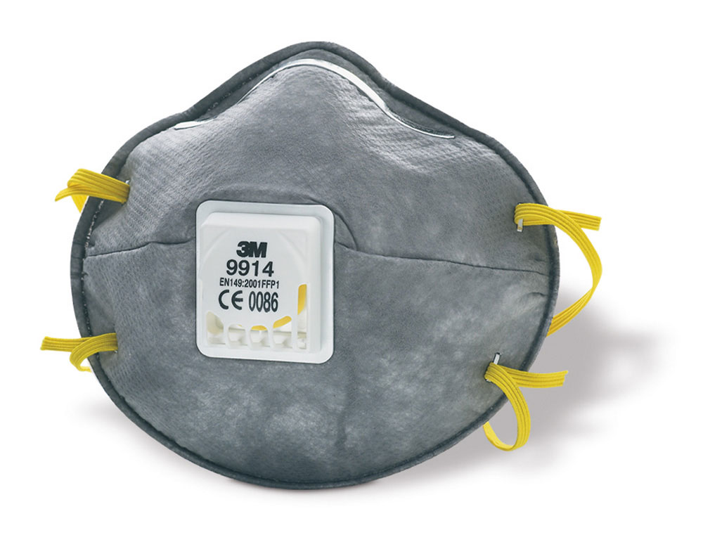 Mascarilla autofiltrante. 3M. Plegada. Modelo: Especial 9914 ...