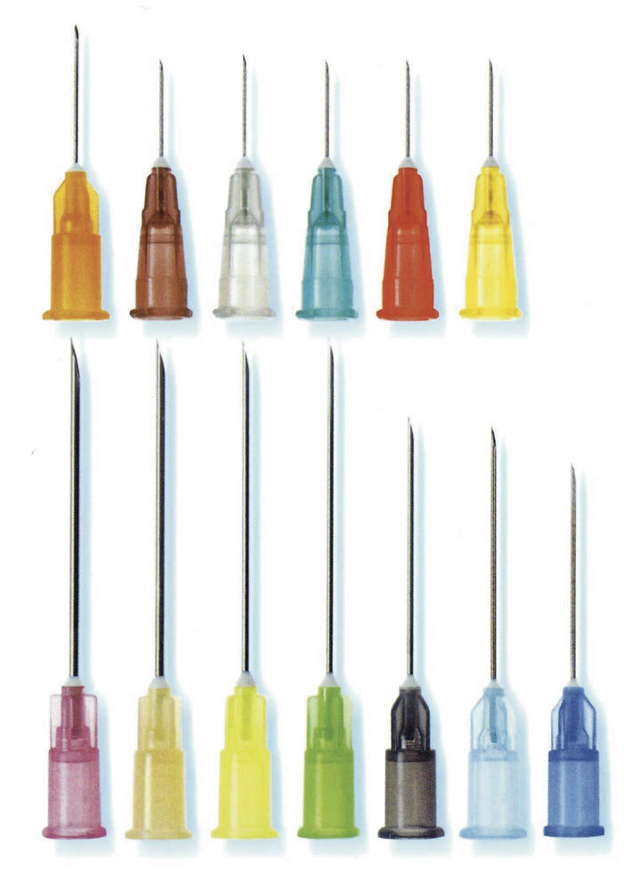 Aguja estéril de un solo uso Luer 0,8x25 G21 - Scharlab