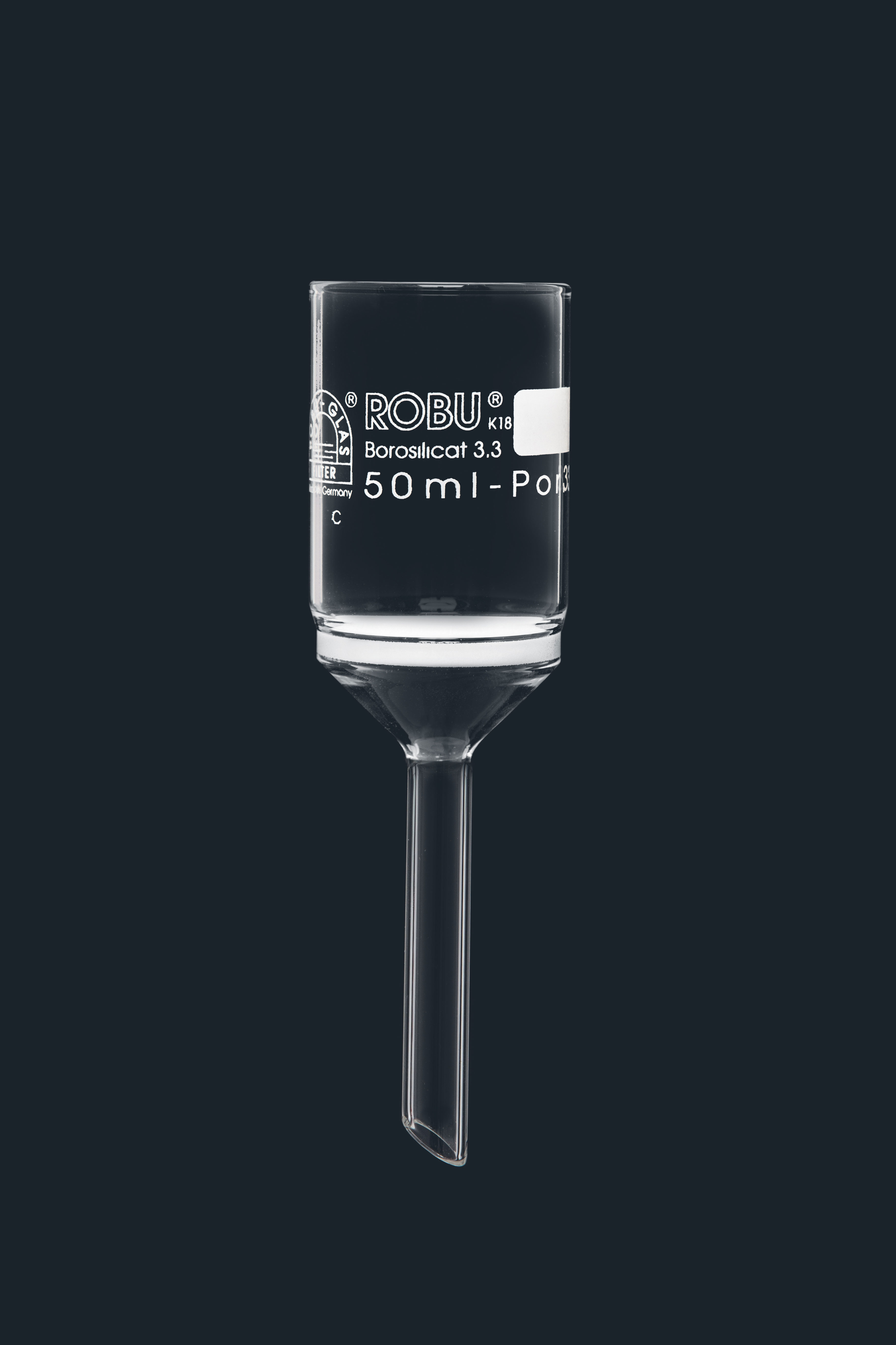 Embudo de Büchner con placa filtrante. SCHARLAU. Cap. (ml): 8.000 ...