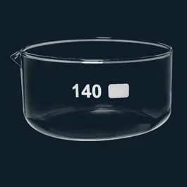 Cristalizador con pico de vidrio. Cap. (ml): 60. Diámetro (mm): 60 ...