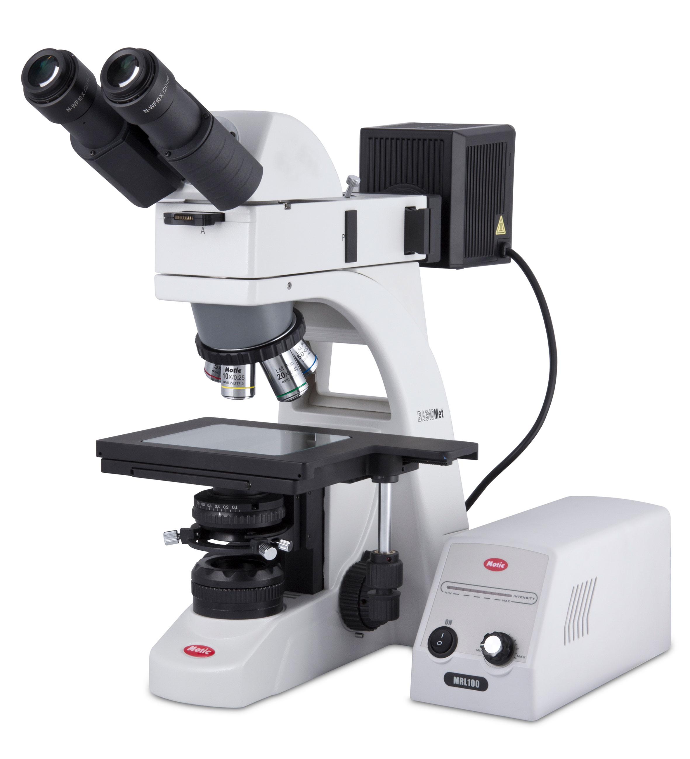 Microscopio Industrial MOTIC BA310 MET-T (Materiales y Microestructuras ...