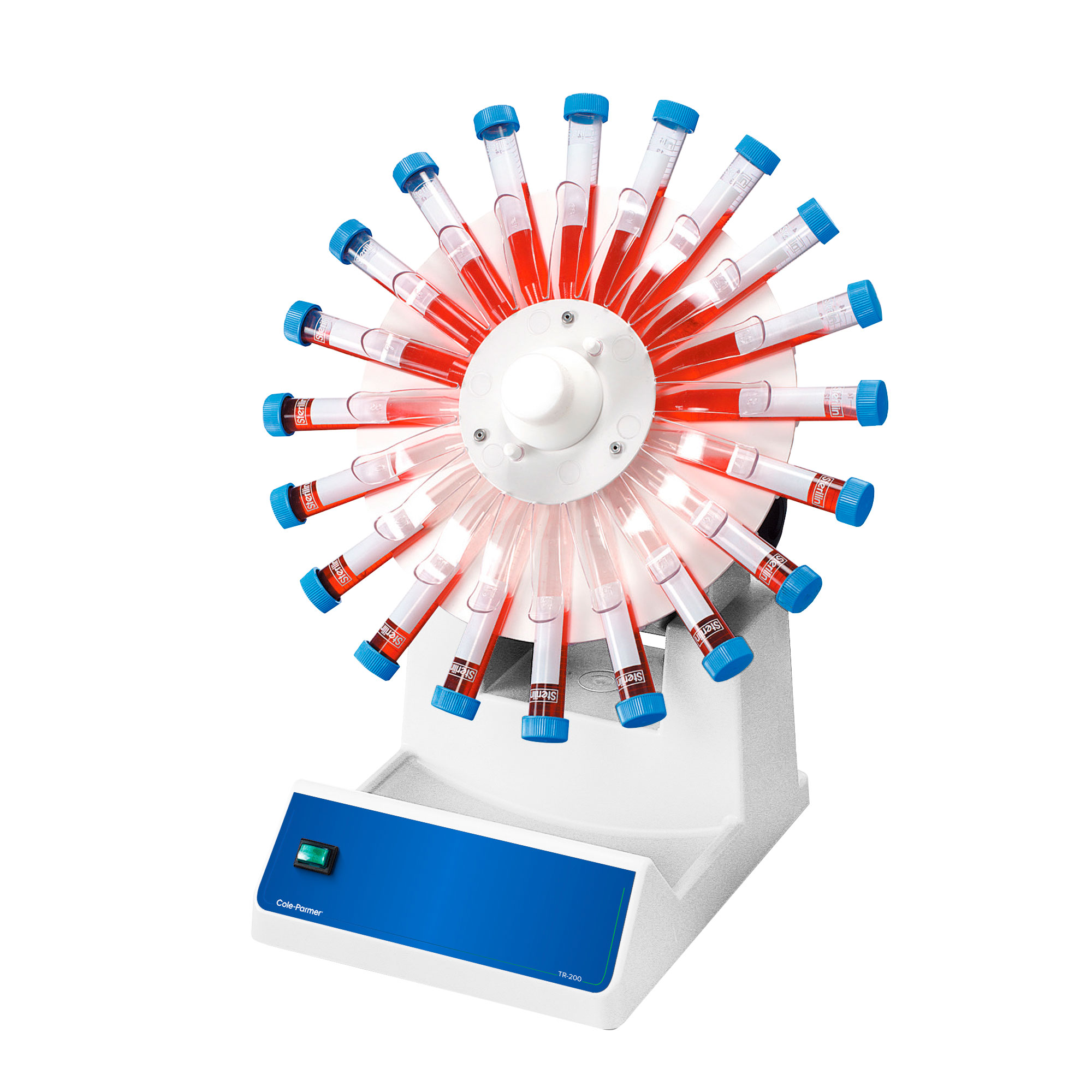 Agitador rotativo de tubos, tipo carrusel TR-200. COLE-PARMER STUART ...