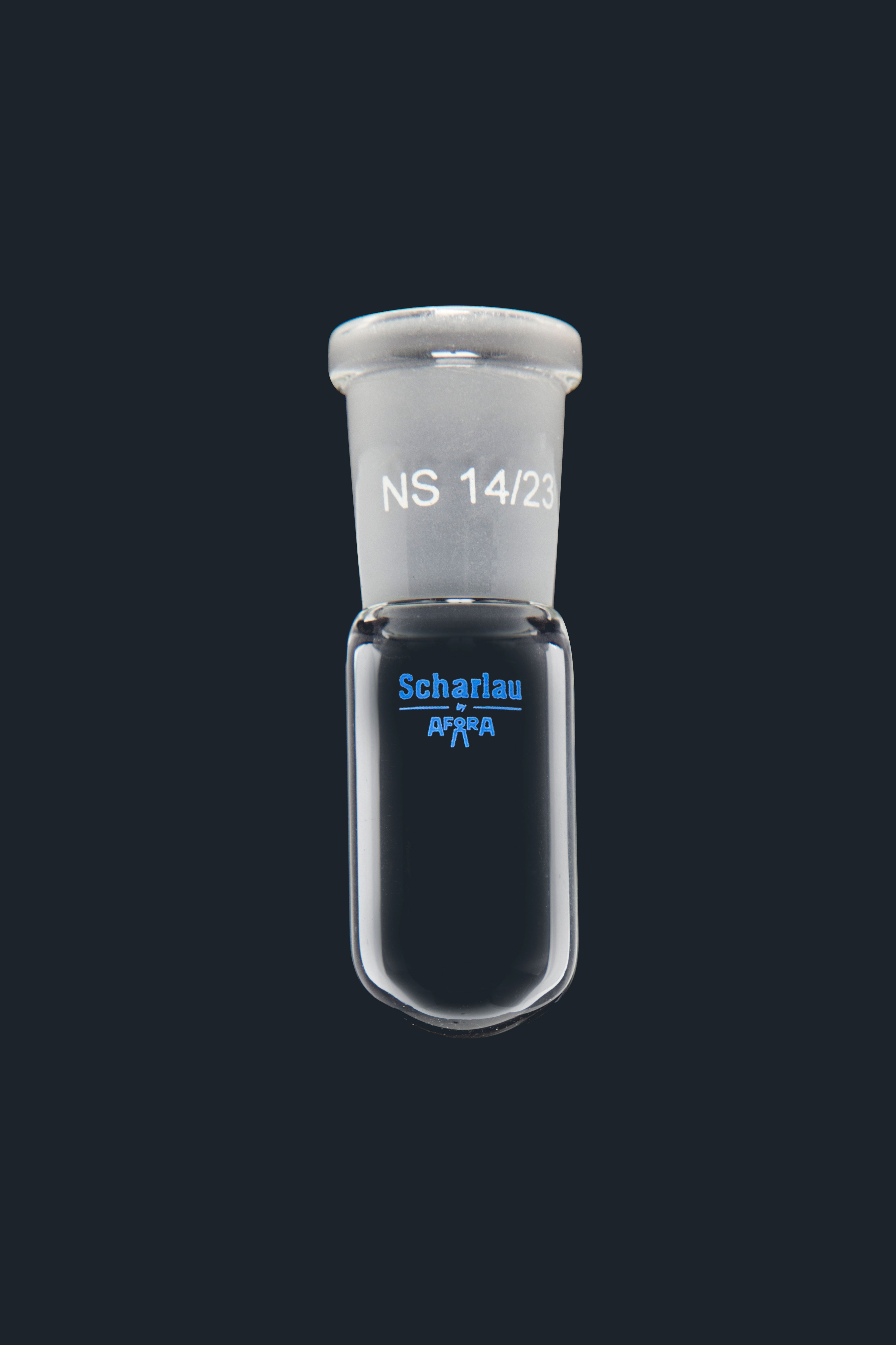 Socket hollow cap style glass stopper. SCHARLAU. Socket: 14/23 - Scharlab
