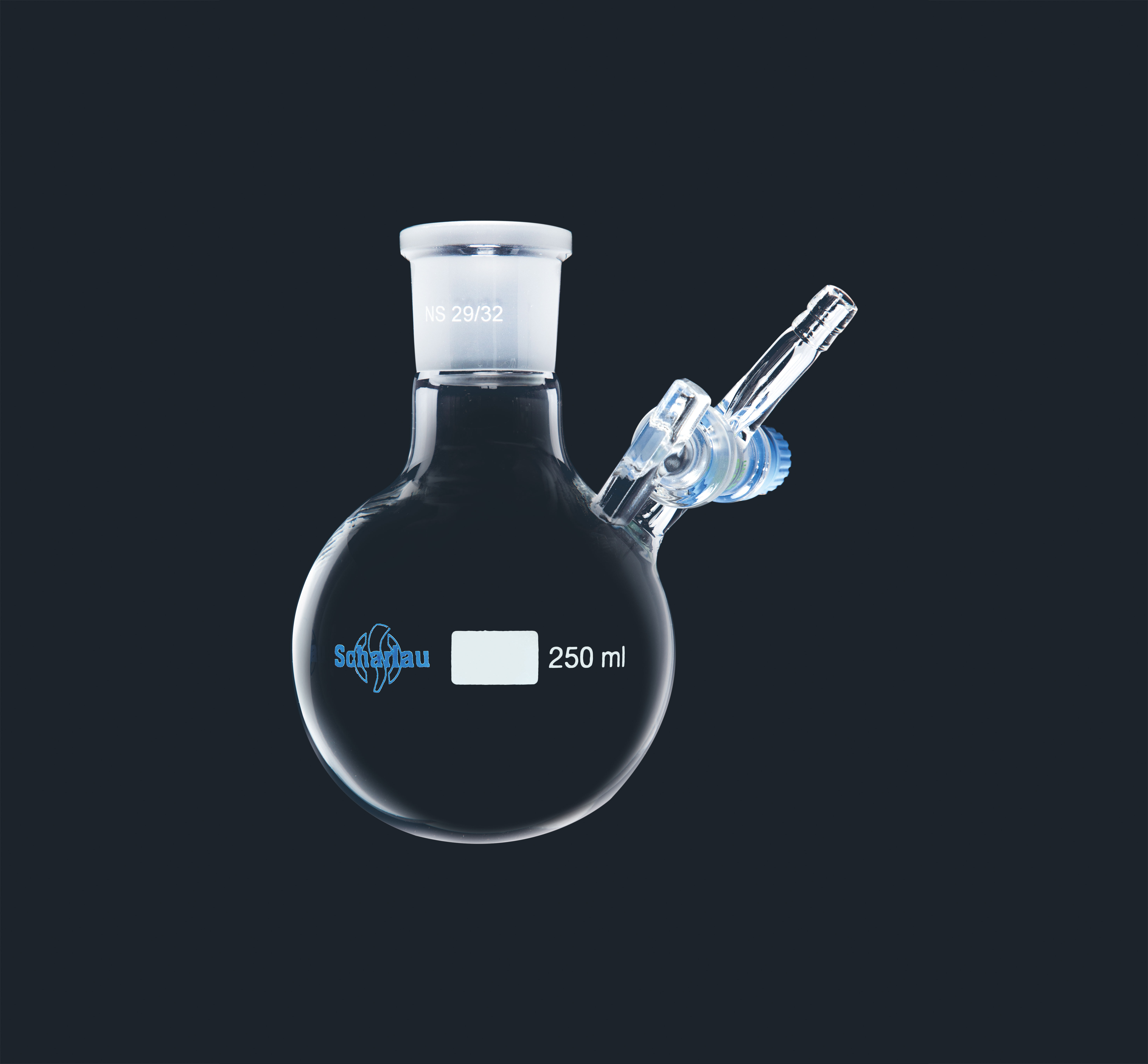 Nitrogen round-bottom flask (to Schlenk) with NS stopcock. SCHARLAU ...