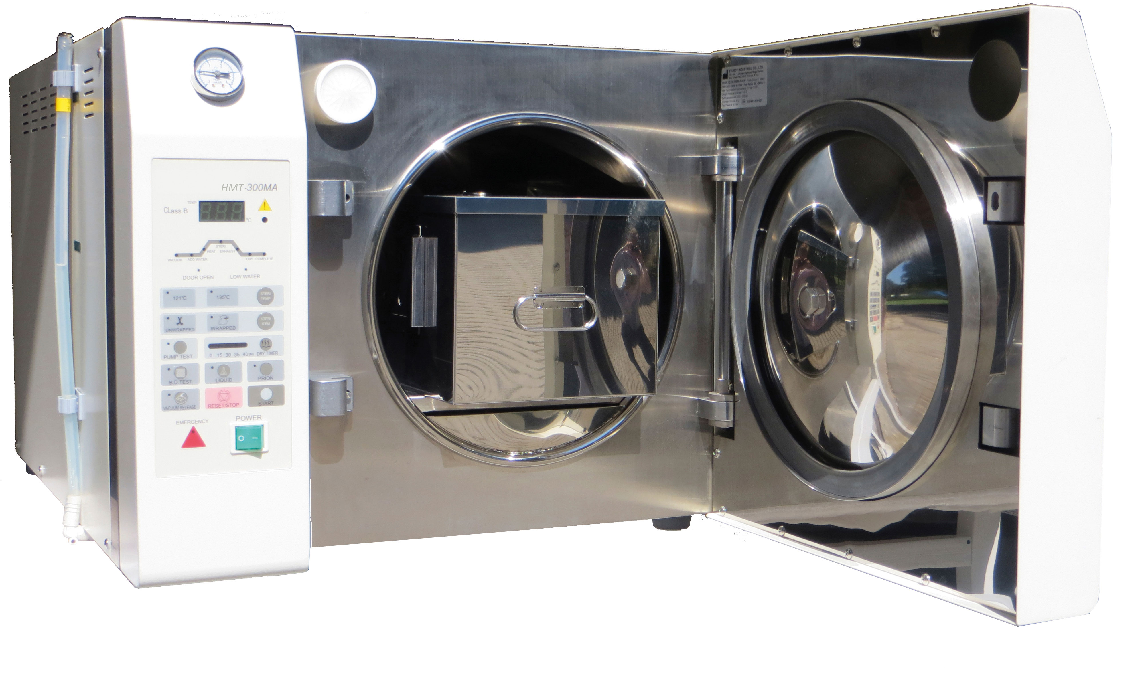 Autoclave de Sobremesa. Modelo: HMT 300 MA. HMC. Temp. (ºC): 121-135 ...