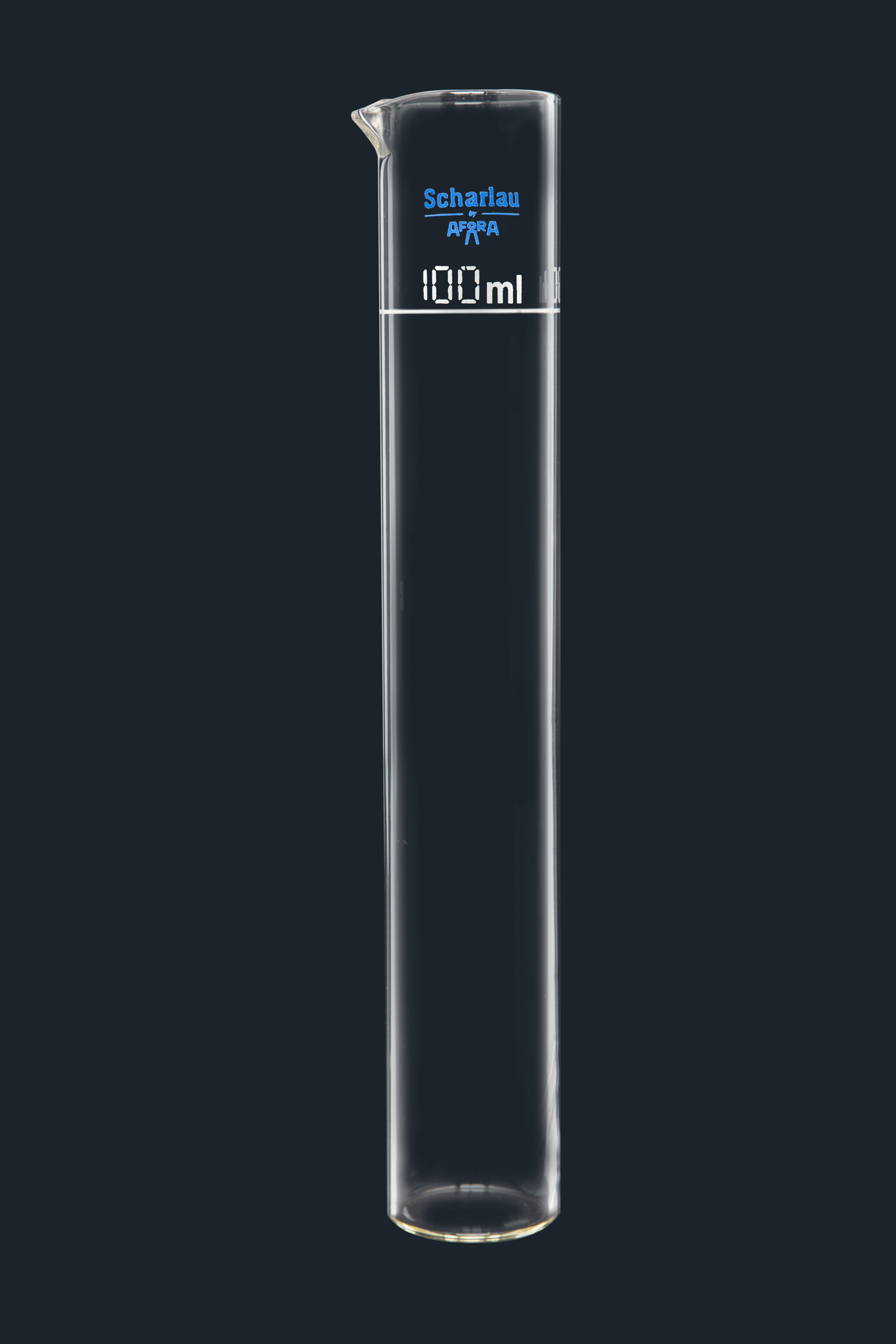 Tubo Nessler aforado con pico. SCHARLAU. Ø (mm): 26. Cap. (ml): 50 ...