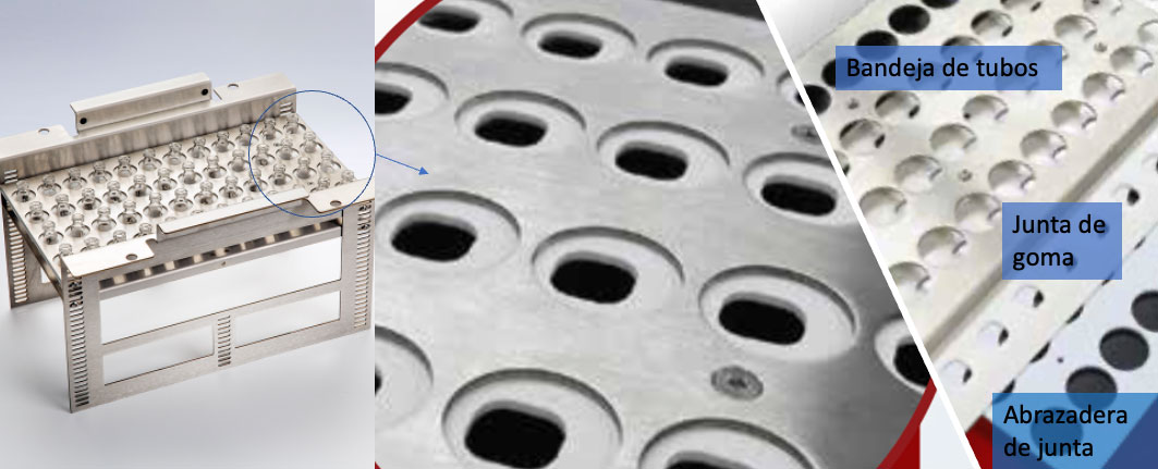 Gasket, 32-position 15-18mm - Scharlab