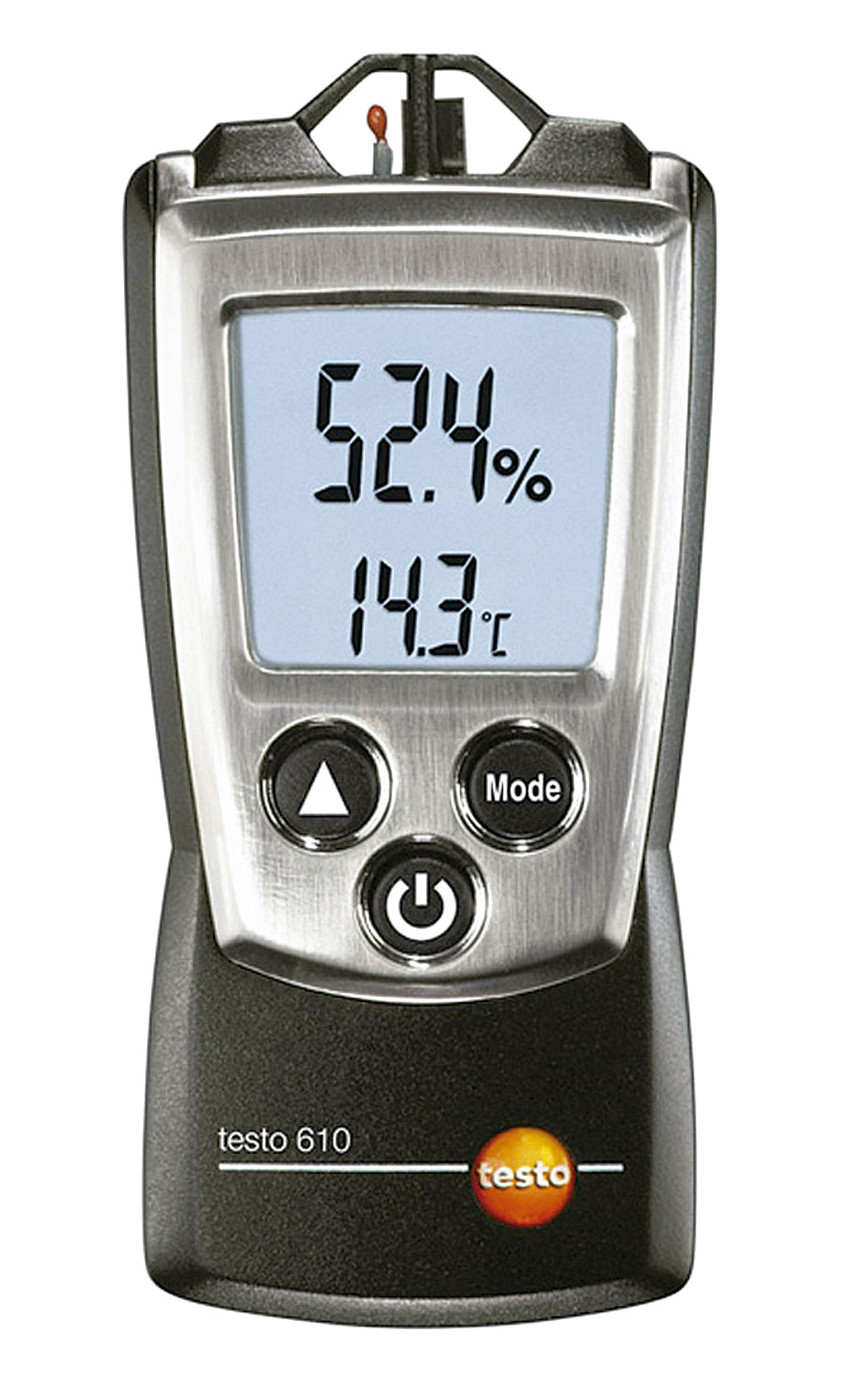 Termohigrómetro. TESTO. Testo 610. Medidor portátil. Rango de medición ...