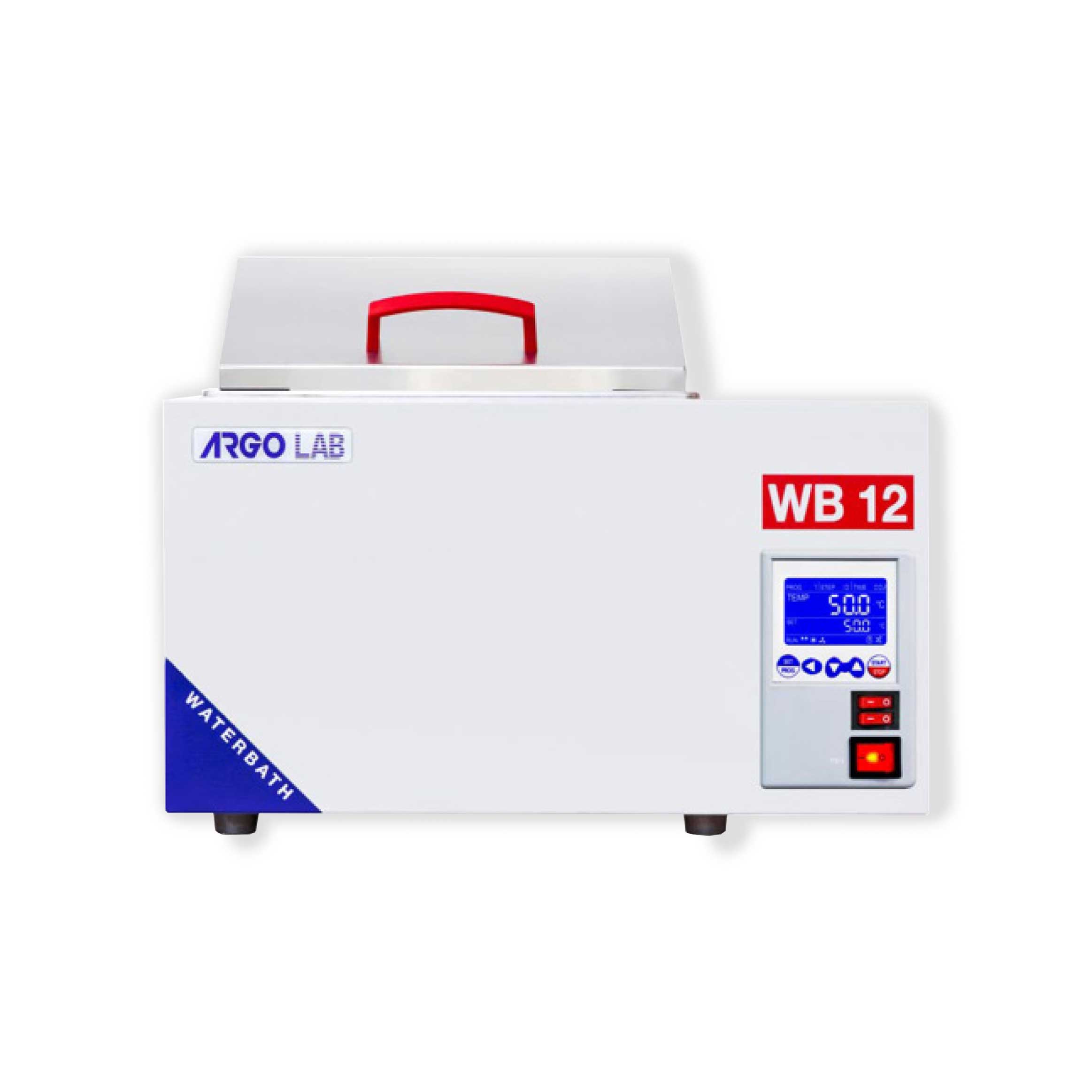 Baño de agua WB 12 con rejilla y tapa. ARGOLAB. Volumen: 12l ...