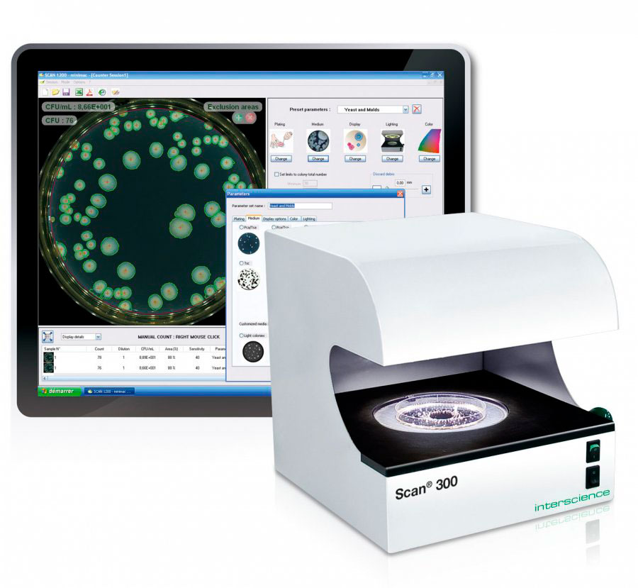 Contador de colonias automático Scan®. INTERSCIENCE. Modelo: Scan® 300 ...