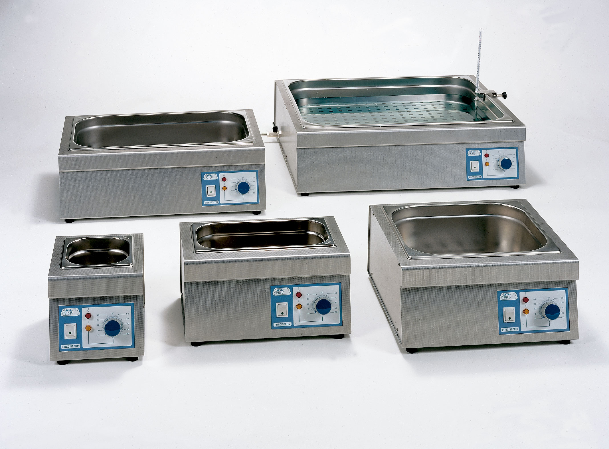 Water and oil bath Precisterm. J.P. SELECTA. Max. T (ºC): 200. Capacity ...